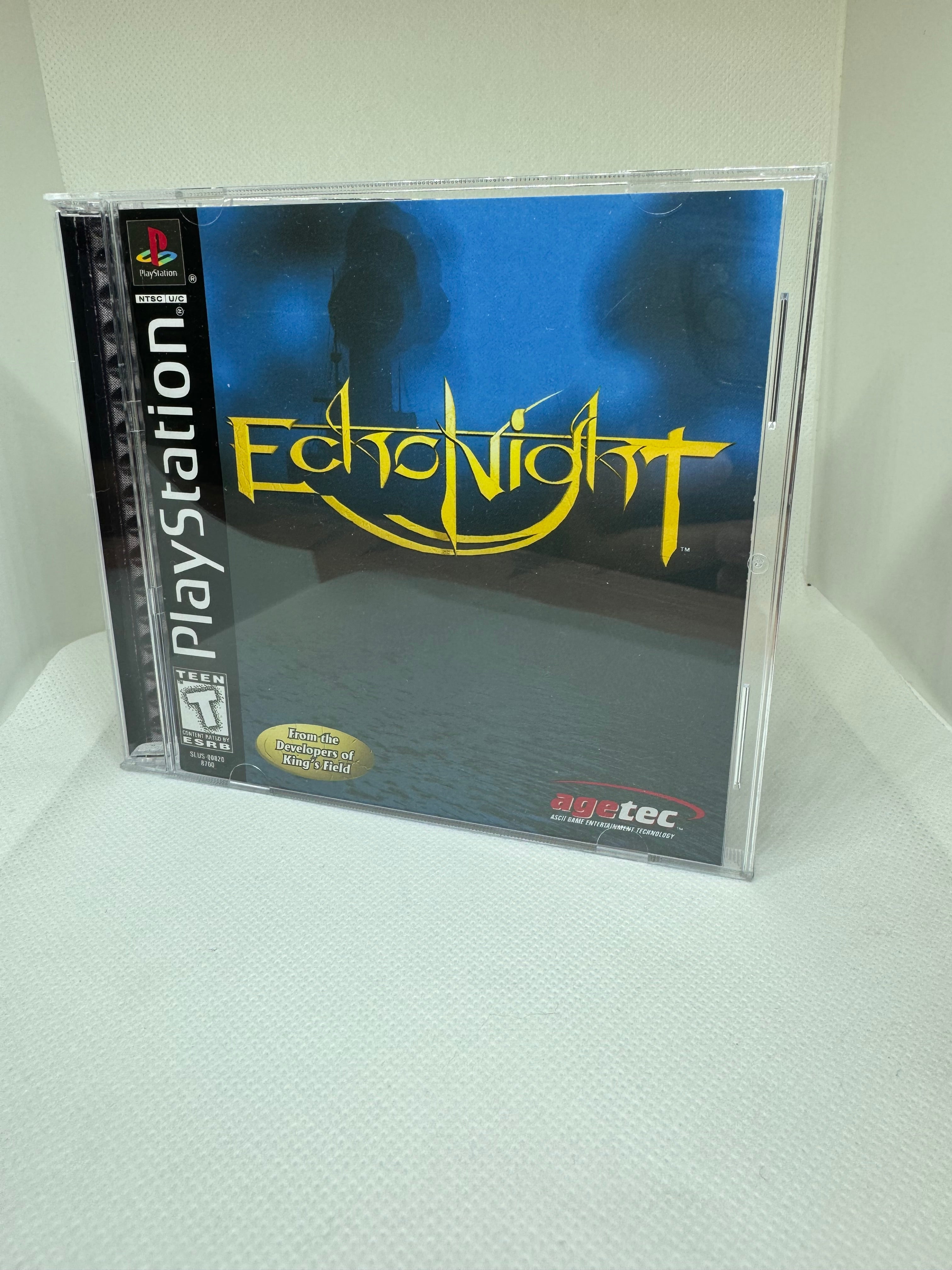 Echo Night PS1 Reproduction Case – Mogster Reproductions