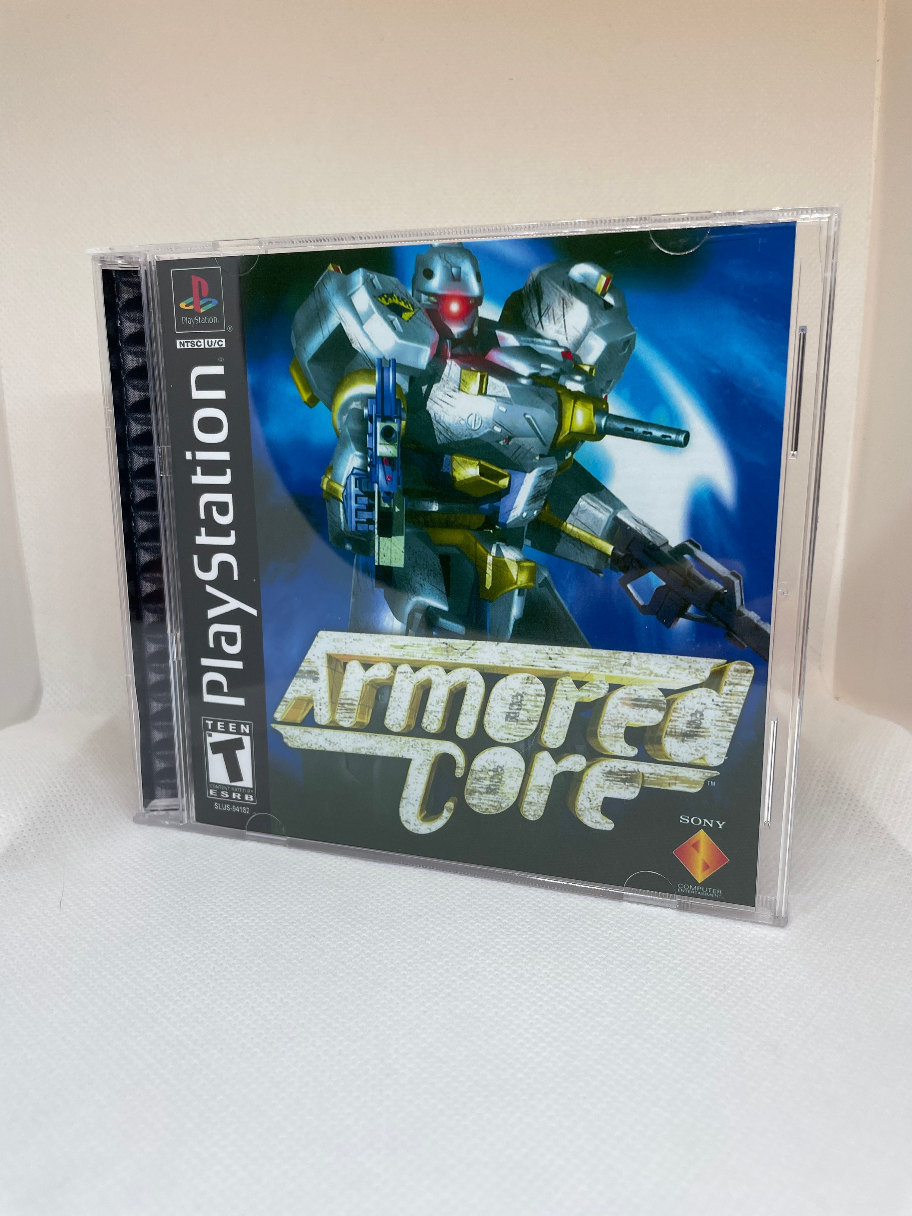 Armored Core PS1 Reproduction Case – Mogster Reproductions