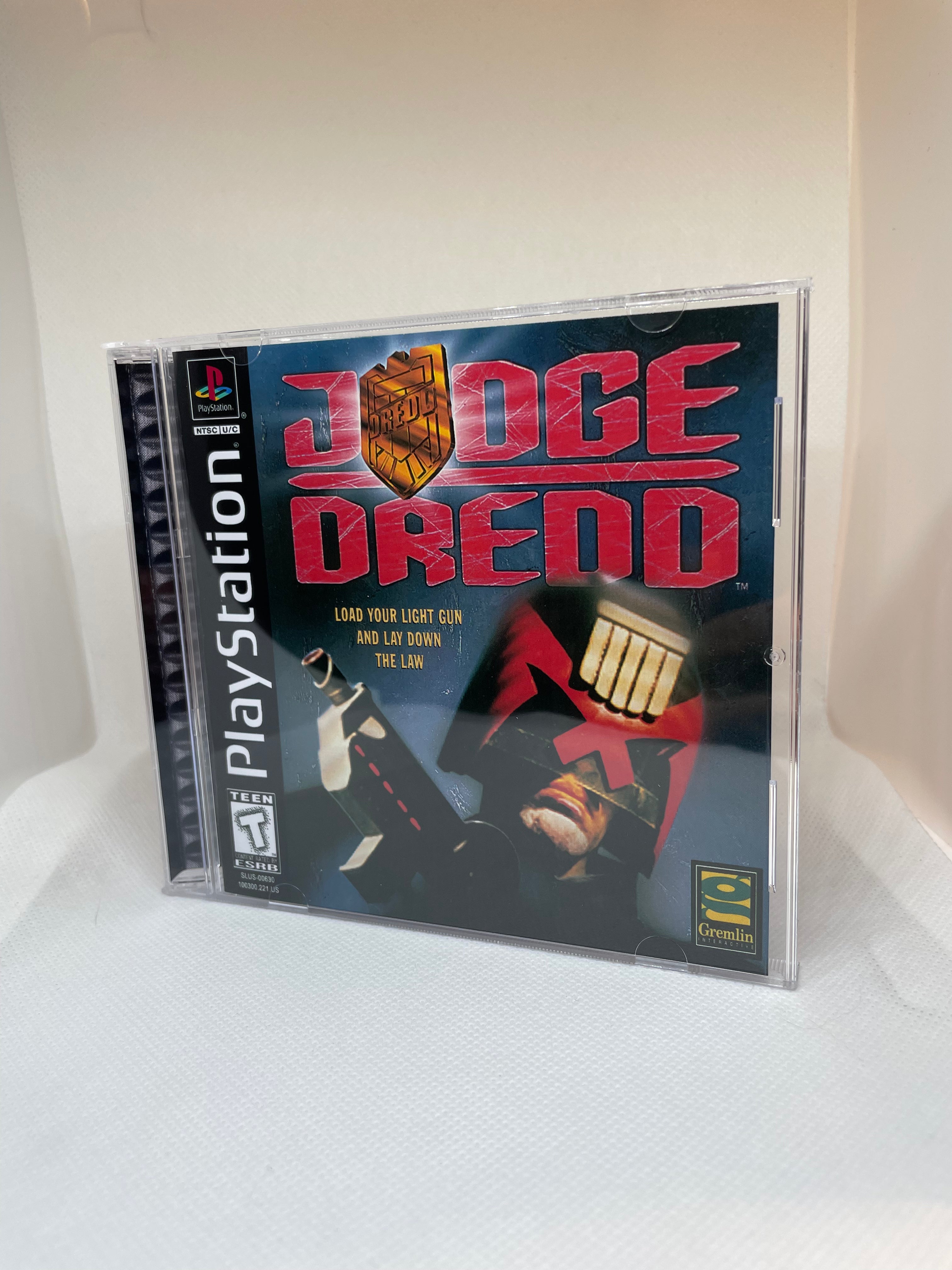 Judge Dredd PS1 Reproduction Case – Mogster Reproductions
