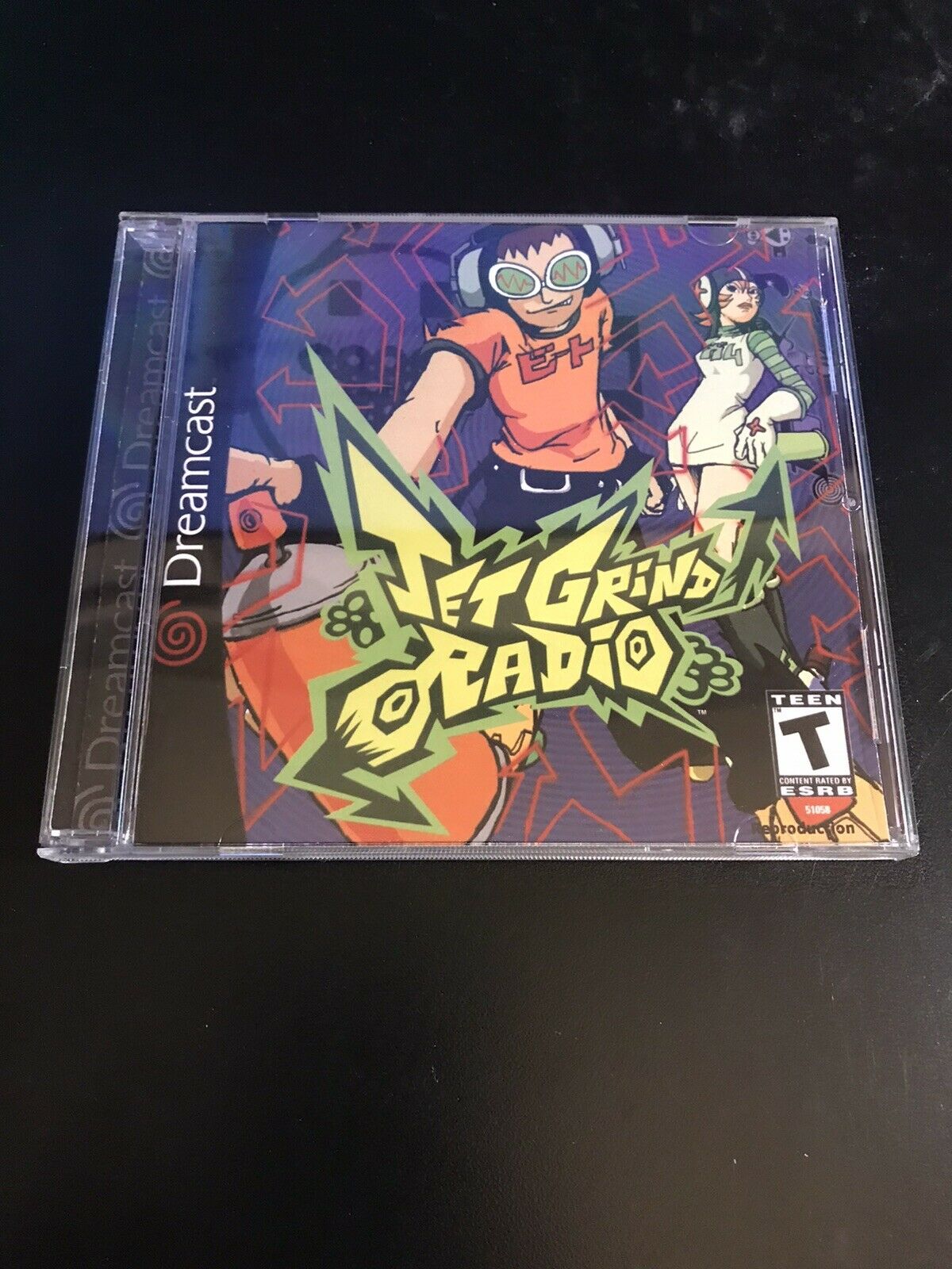 Jet Grind Radio Dreamcast Reproduction Case – Mogster Reproductions
