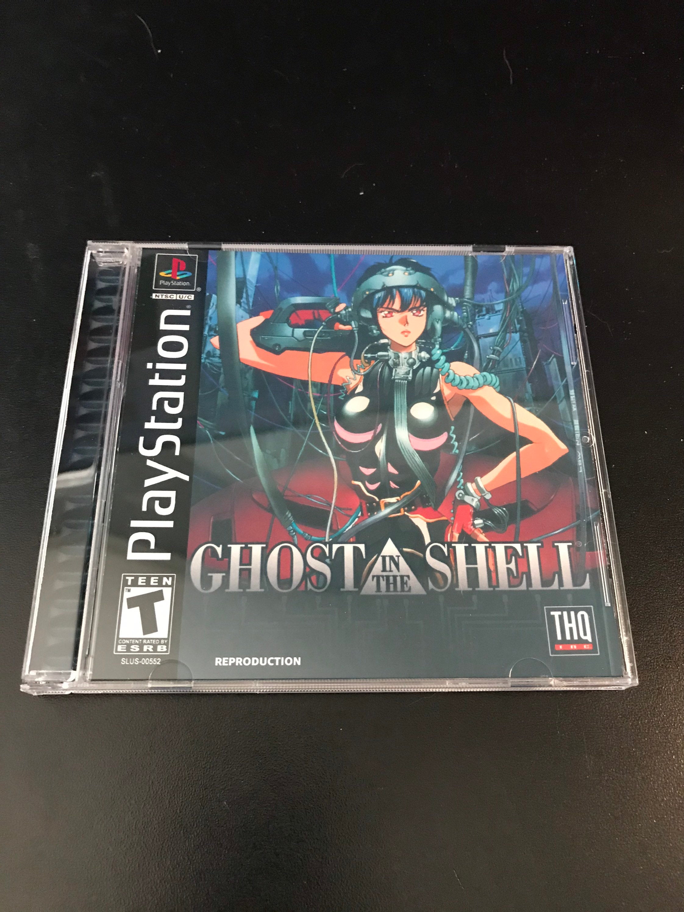 Ghost in the Shell PS1 Reproduction Case – Mogster Reproductions