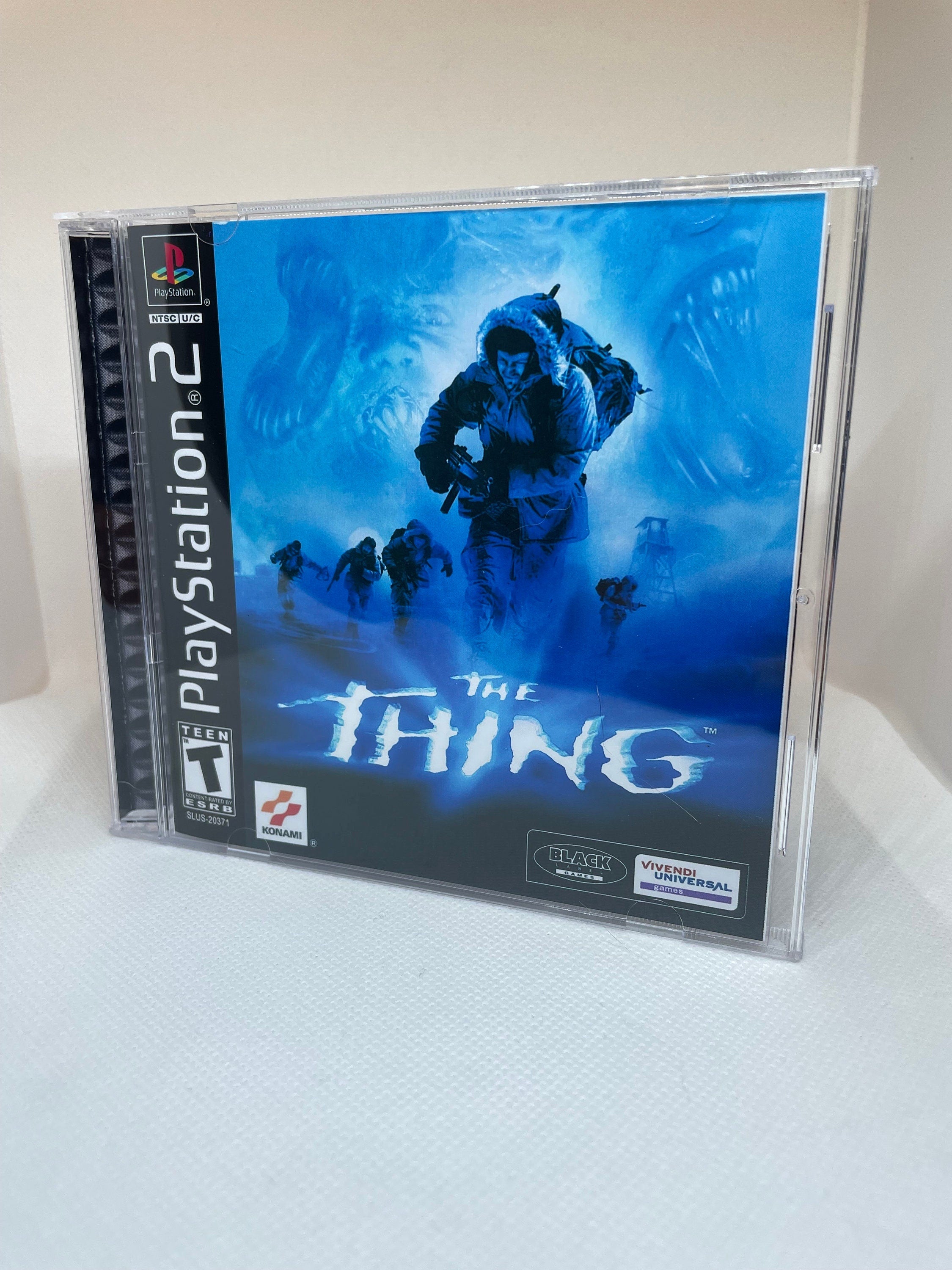 CUSTOM The Thing PS2 Reproduction Case – Mogster Reproductions